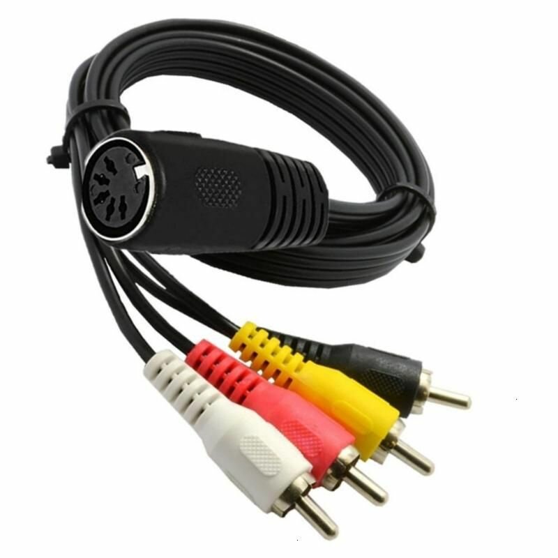 Кабель-адаптер для аудиооборудования DIN 5P female-4RCA male-1,5 м