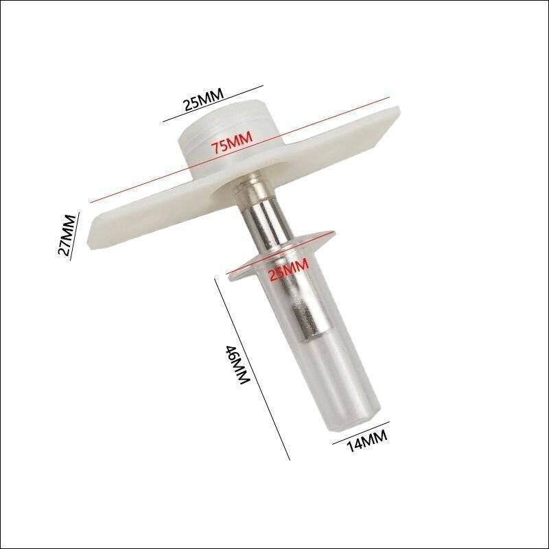 Упор магнитный автоматический скрытый FANTOM PREMIUM HGT001 прозрачный