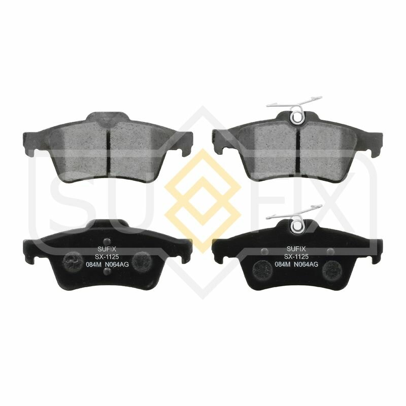 SUFIX Колодки тормозные задние FORD Focus III 10>/ C-Max II 10>