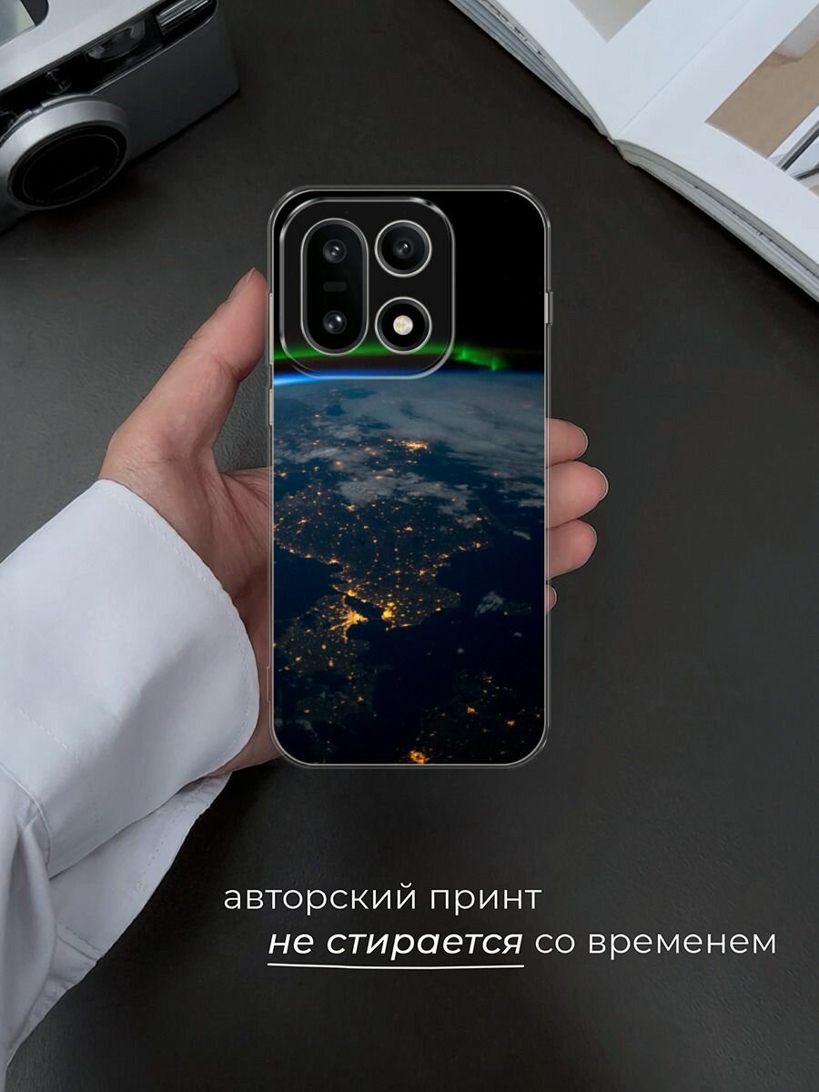 Чехол на OnePlus 15 / Ван Плас 15 с принтом Земля из космоса — фото 1