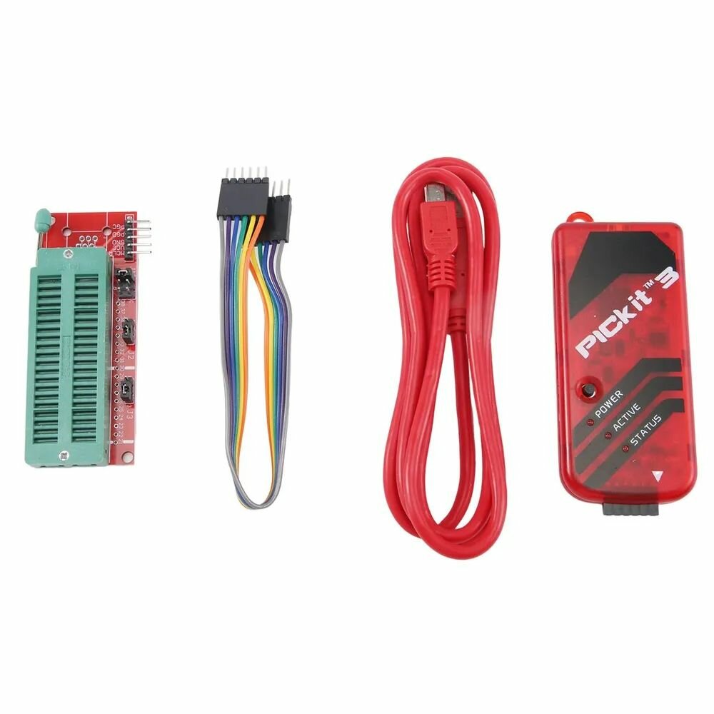 Программатор PICKIT3 + PIC ICD2 PIC Kit 2/3 Программный адаптер
