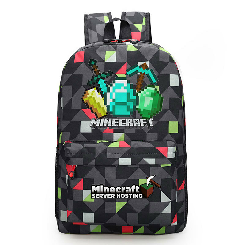 Школьная сумка Minecraft, рюкзак для школьников начальной школы, рюкзак большой вместимости, рюкзак Эндермена