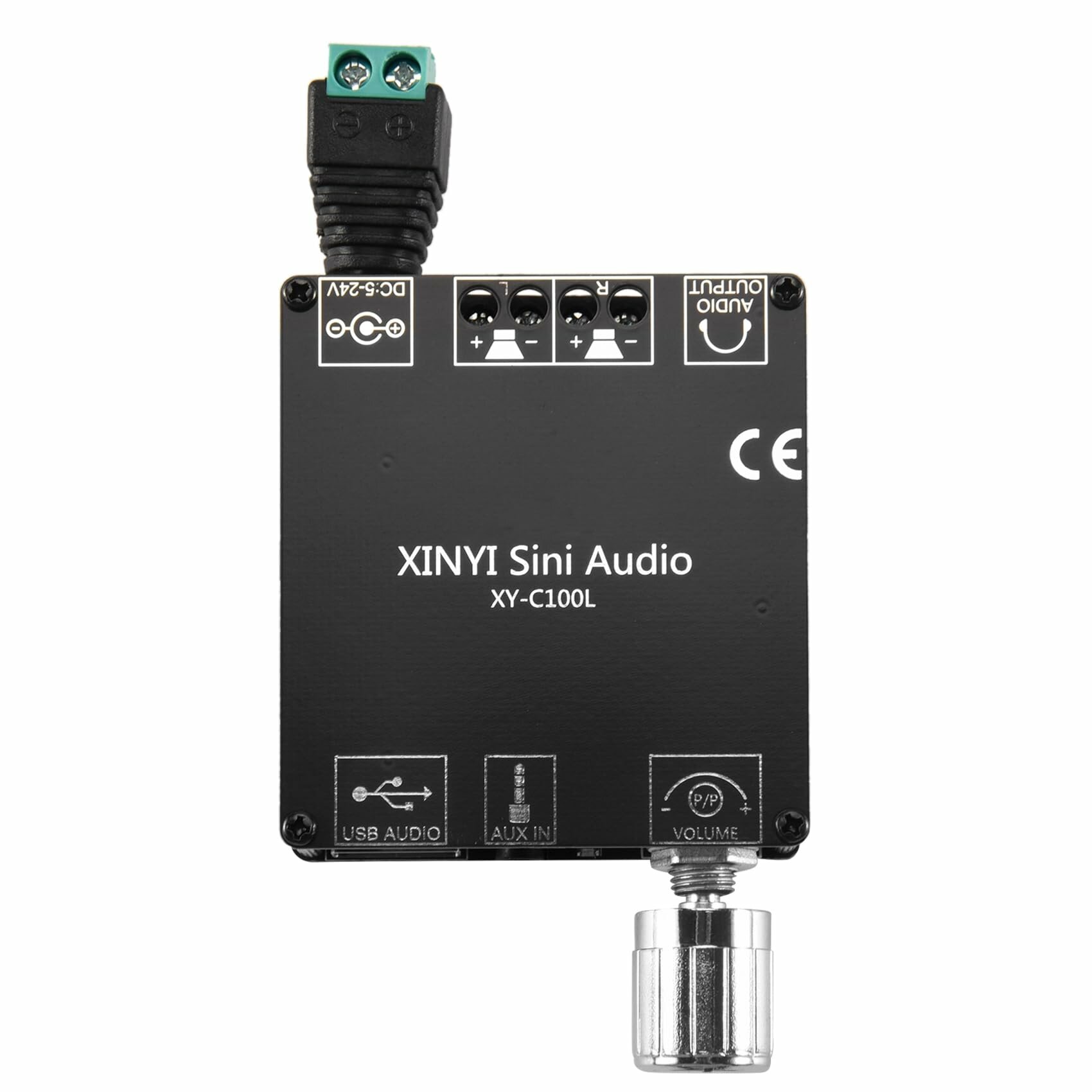 XY-C100L XINYISiniAudio плата цифрового мощного усилителя стерео Bluetooth 100Вт двухканальный 360 градусов XINYISiniAudio плата цифрового мощного усилителя стерео Bluetooth 100Вт двухканальный 360 градусов, 1 шт плата мощного усилителя стерео