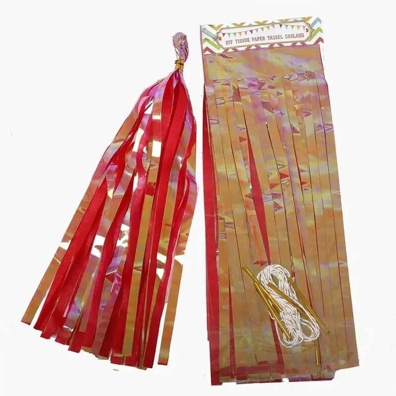 Гирлянда растяжка, 35 см, 10 шт