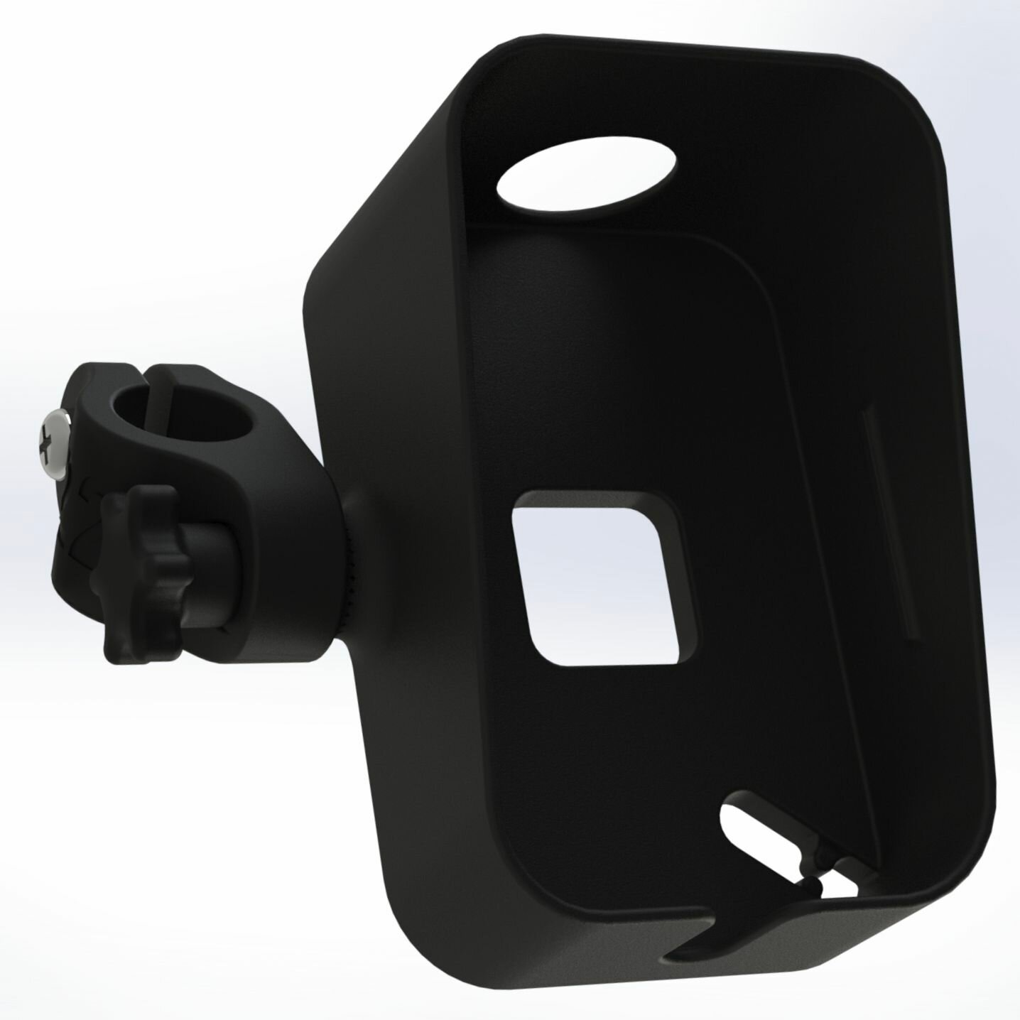 Крепление для эхолота Практик 8 максна ротатор 16 мм, черный