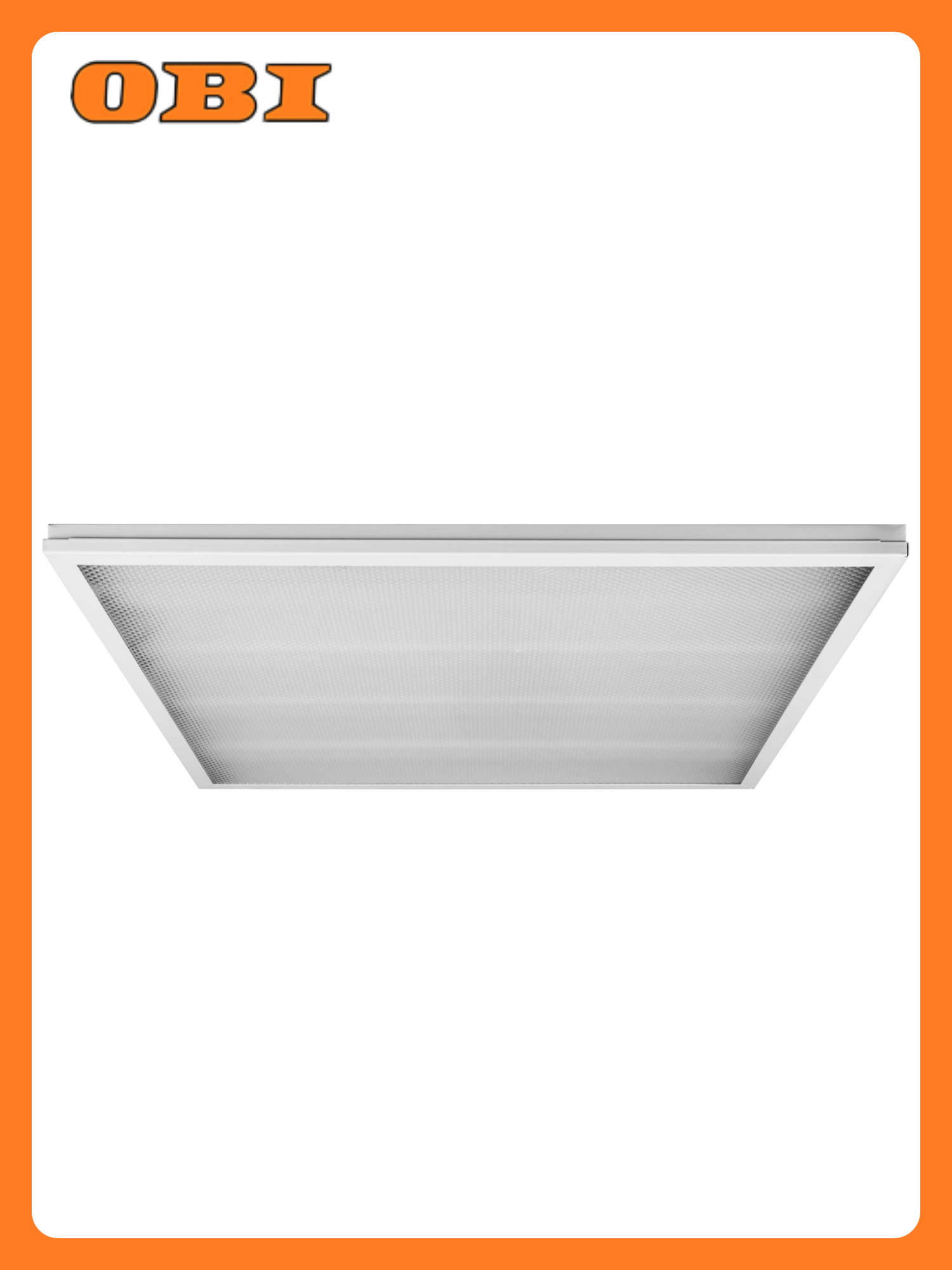 Панель LED 36 Вт 6500к призма c драйвером 59.5x59x2 см