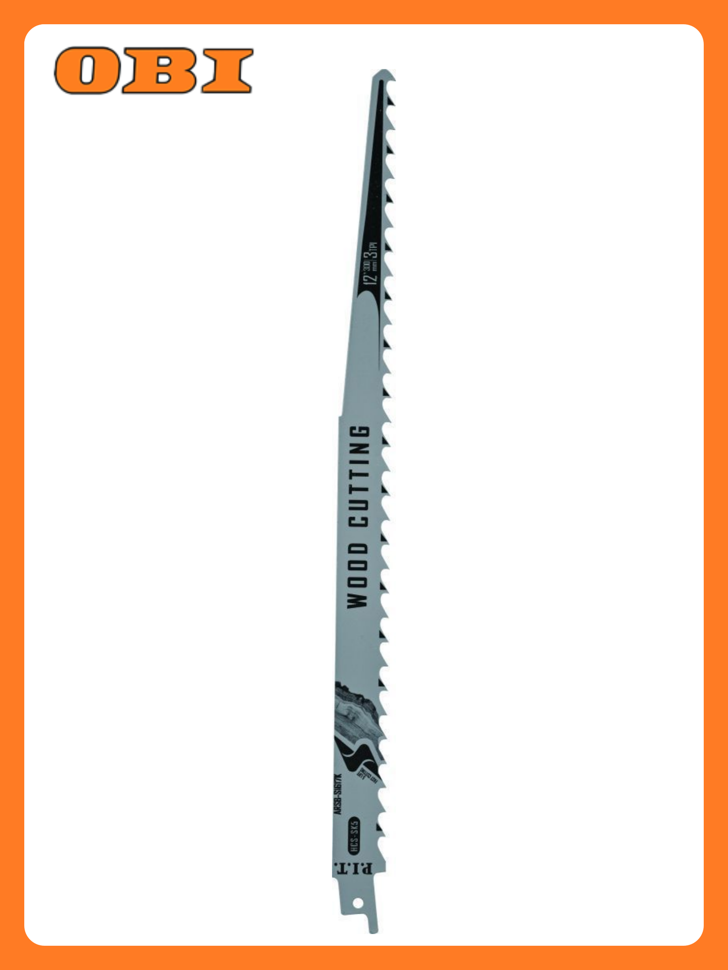 Полотно для сабельной пилы по дереву P.I.T. S1617K 278мм(ARSB-S1617K)