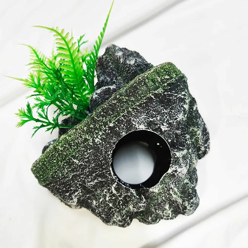 Декоративный плавающий камень для аквариума, укрытие для рыб, небольшой плавучий остров