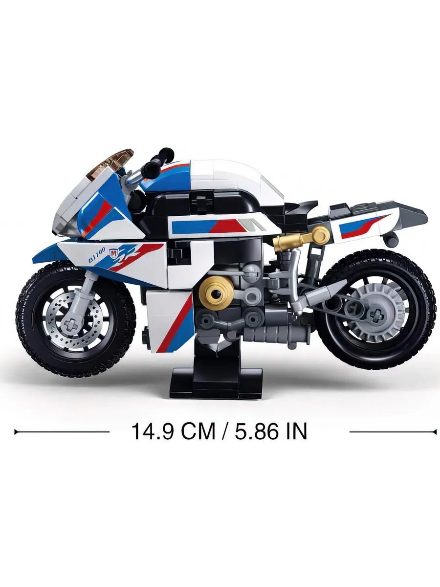 Конструктор детский Мотоцикл 6+