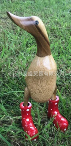 Кросс-бордерные украшения для обуви в виде утки, креативный набор для дома и сада, милые утки из смолы