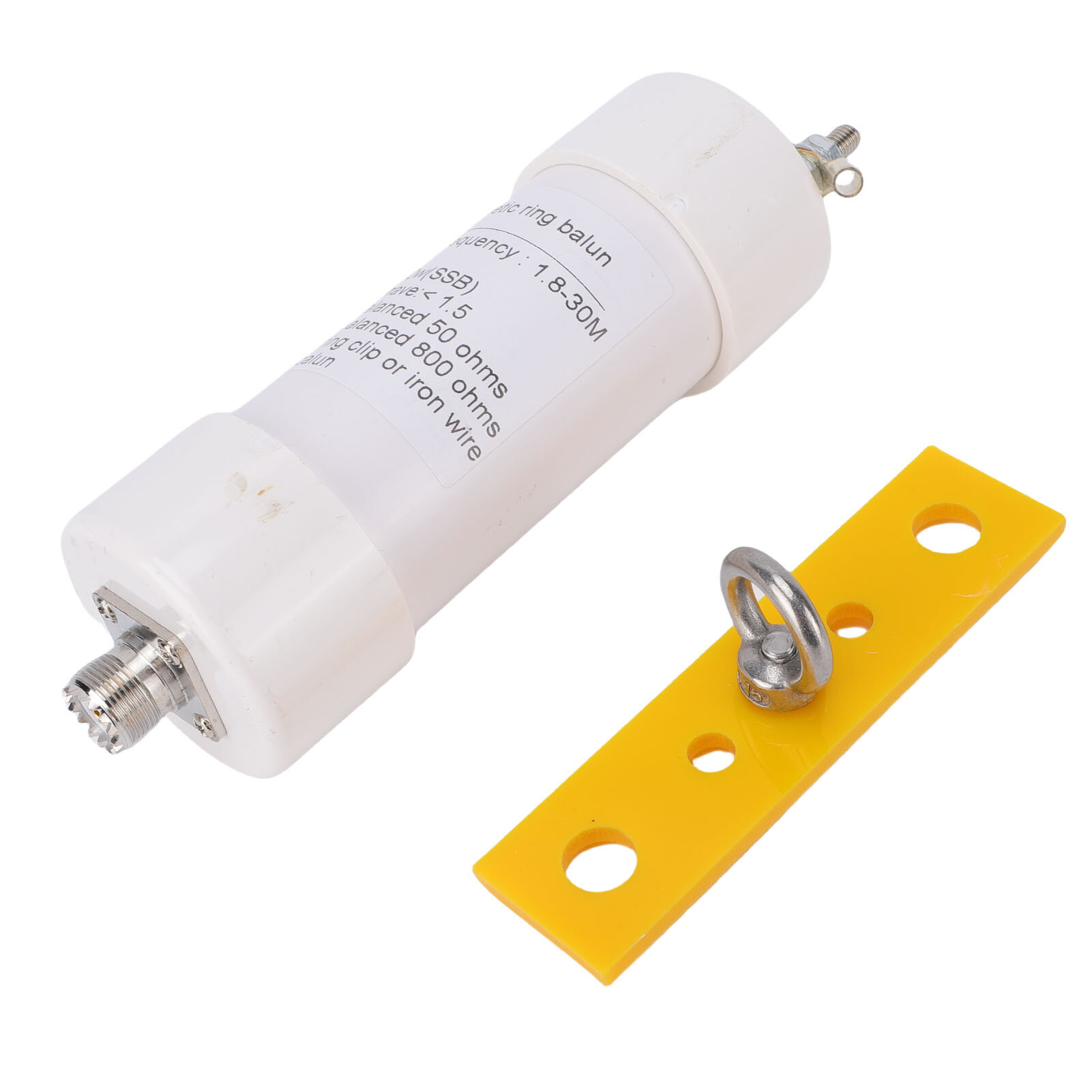 Коротковолновый балун 200 Вт, от 50 до 800 Ом, от несбалансированного до симметричного, 1:16 Трансформатор импеданса коротковолновых антенн для проволочных антенн, ромбических антенн