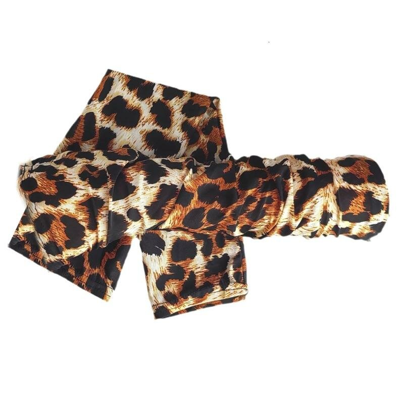 Длинные перчатки с Леопардовым Принтом-Leopard Print