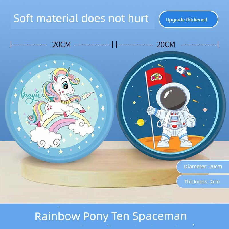 Детский мягкий фрисби для обеспечения безопасности, интерактивная игра для родителей и детей на открытом воздухе,