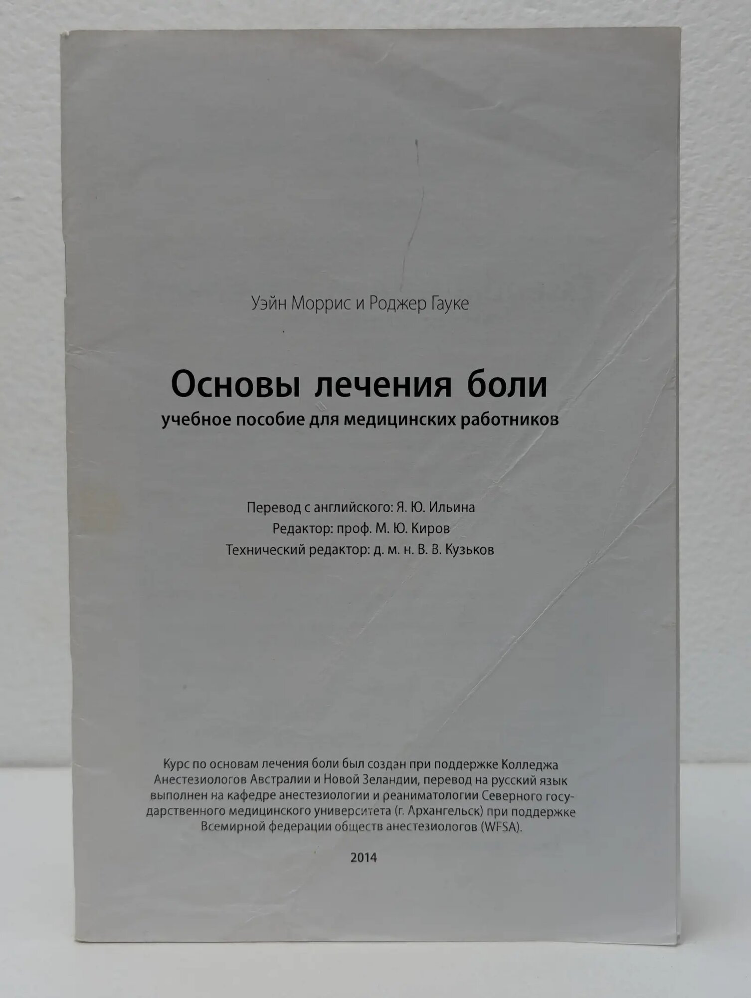 Основы лечения боли Моррис Уэйн, Гук Роджер 2014