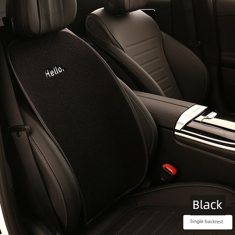 Зимняя плюшевая накидка на автомобильное сиденье, комплект из одного или трех предметов, женская накидка на