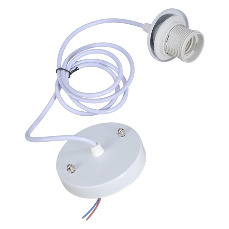 Держатель Подвесного Светильника С Подвесным Проводом длиной 1,5 м, Держатель Потолочного Светильника, Цоколь Лампы, Цоколь E27, Держатель лампы, Простота установки