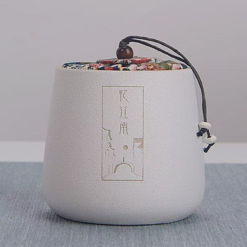 Керамическая чайная банка Tieguanyin 300 мл E