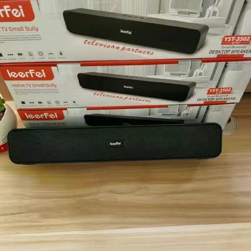 Новый AI умный динамик, беспроводной Bluetooth динамик, двойные динамики для звука, для телефона, компьютера, домашнего использования, с картой слотом и сабвуфером