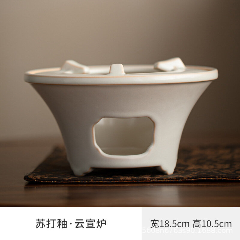 Винтажный набор для заваривания чая для дома и кемпинга с спиртовой горелкой, нагревательной горелкой, чайником, котелком и набором для заваривания чая