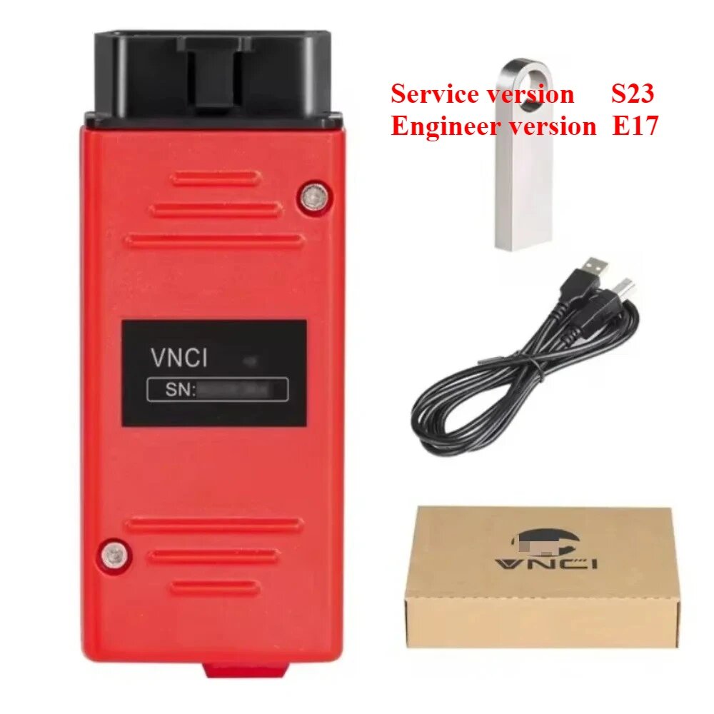 VNCI диагностический инструмент с USB ПО для VAG 1995-2024