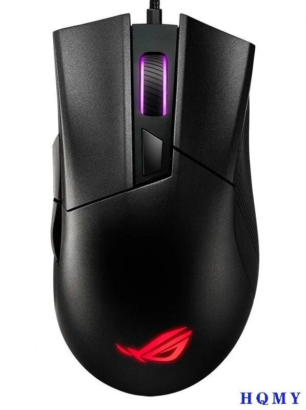 Игровая мышь проводная Asus ROG Gladius II Core (90MP01D0-B0CA00) черный, белый