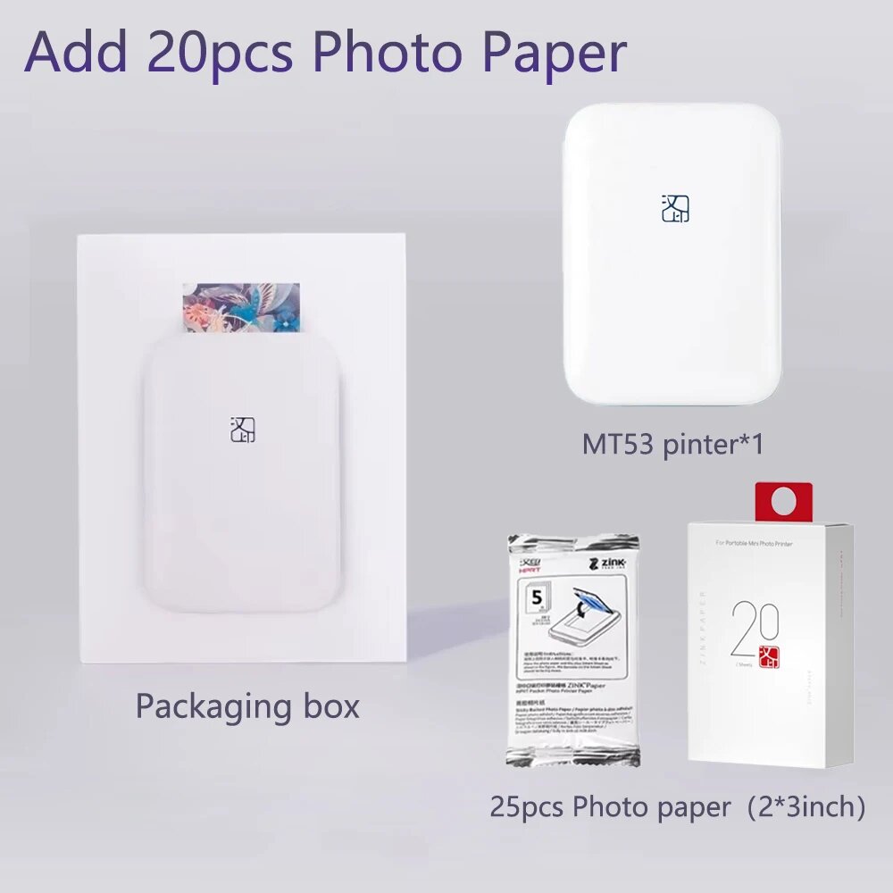 HPRT MT53 Термопринтер Add 20pcs Paper