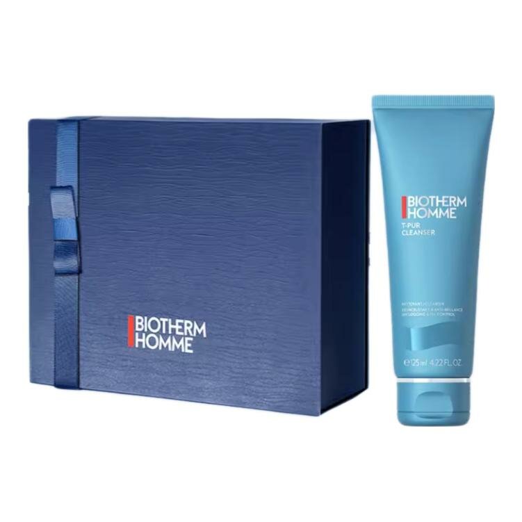BIOTHERM Мужское очищающее молочко, 125мл/125мл*2, 5737007, увлажняющее, освежающее, отшелушивающее, контроль себума
