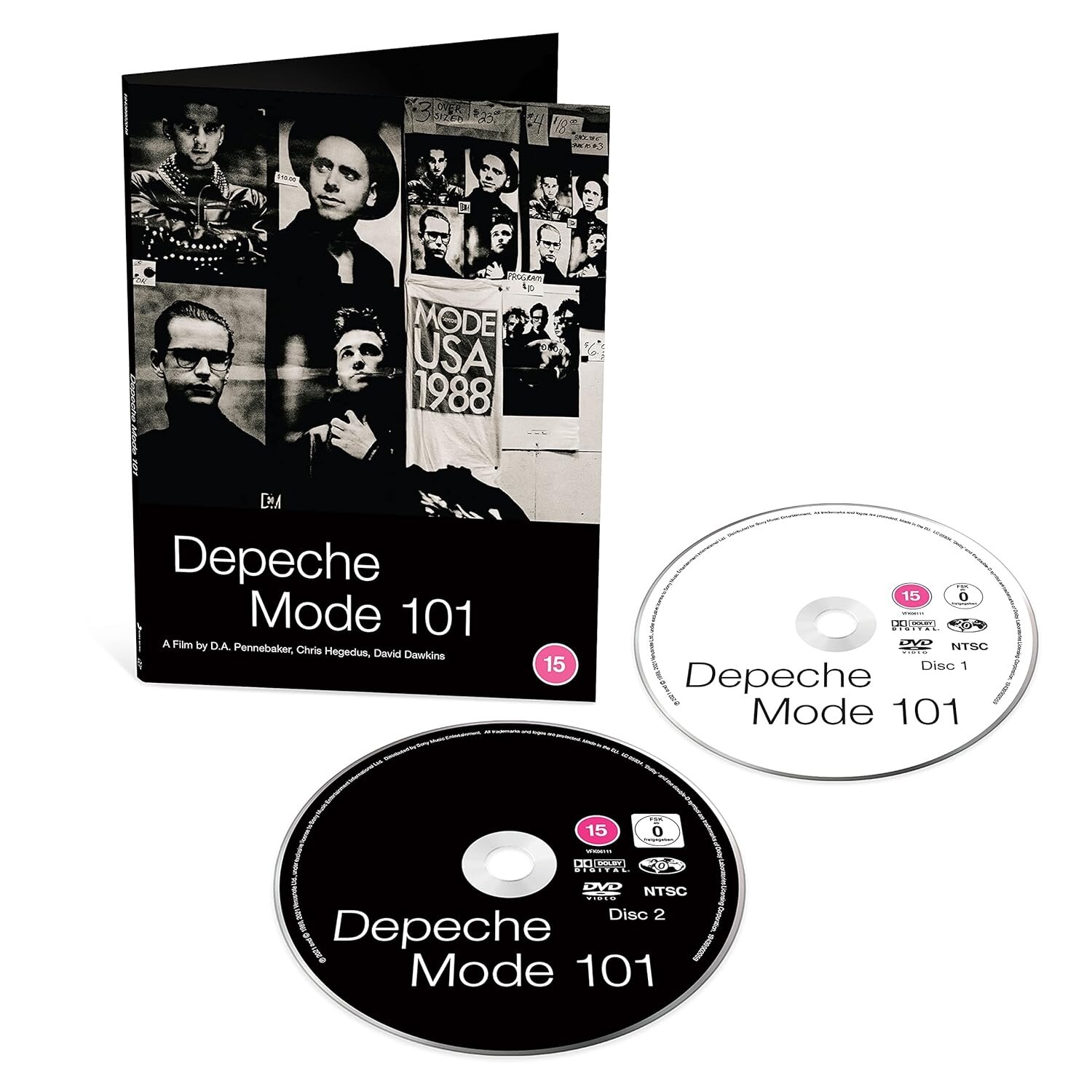 Музыкальный диск Depeche Mode 101 (2DVD) — фото 1