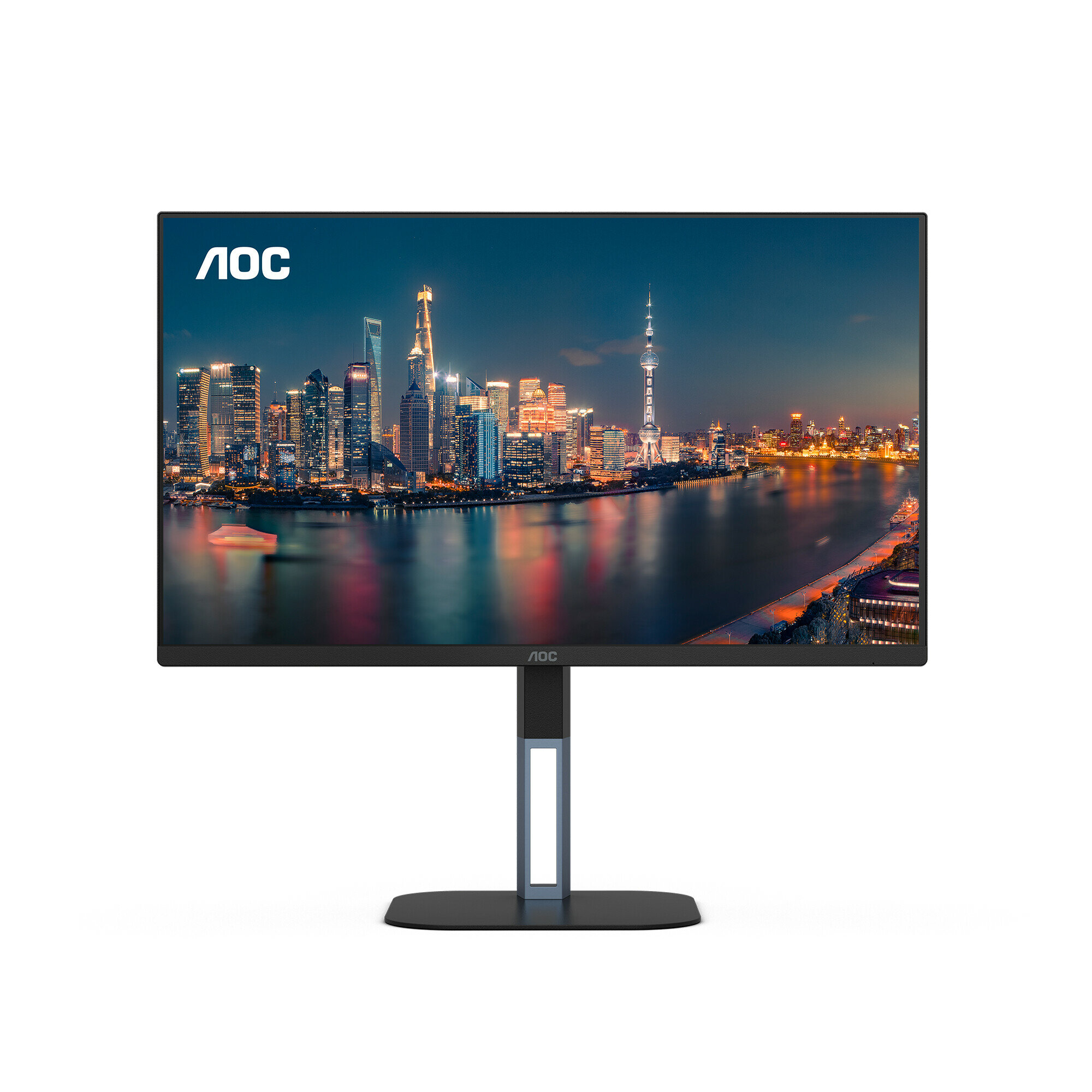 AOC 27" Монитор Q27V5S2, QHD 2560x1440 IPS 100Hz 4 мс GTG HDR Ready Игровые мониторы черный