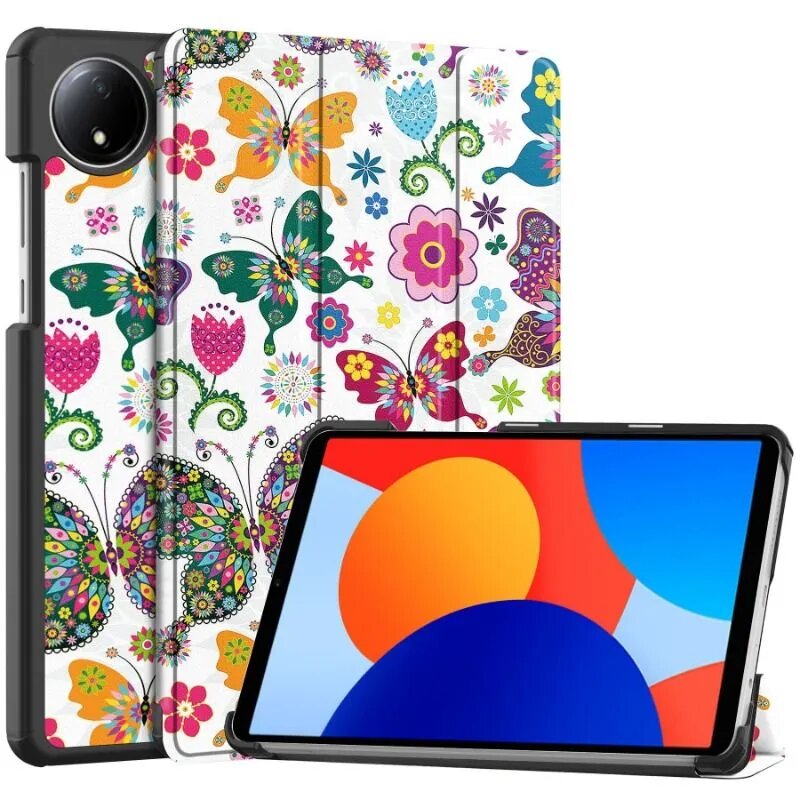 Чехол для Xiaomi Redmi Pad SE 8.7 дюймов 2024 складывающийся стенд смарт магнитные таблетки крышки корпуса планшетов