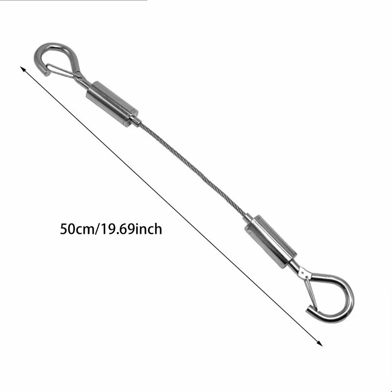 Пружинный крюк из нержавеющей стали 50cm