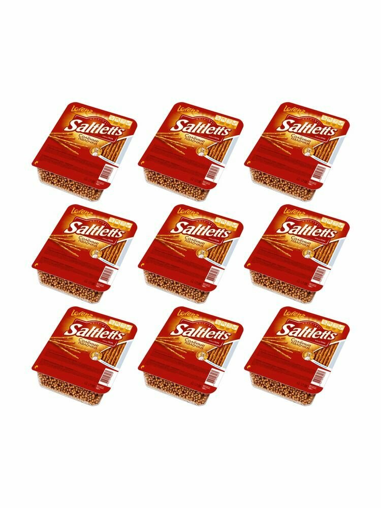 Saltletts Палочки Lorenz Snack-World классические, 150 г, 9 шт