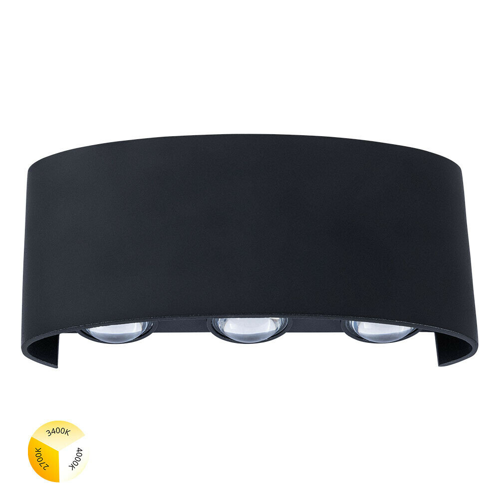 Фасадный светильник Arte Lamp BOSTO A3722AL-6BK LED 1Вт черный