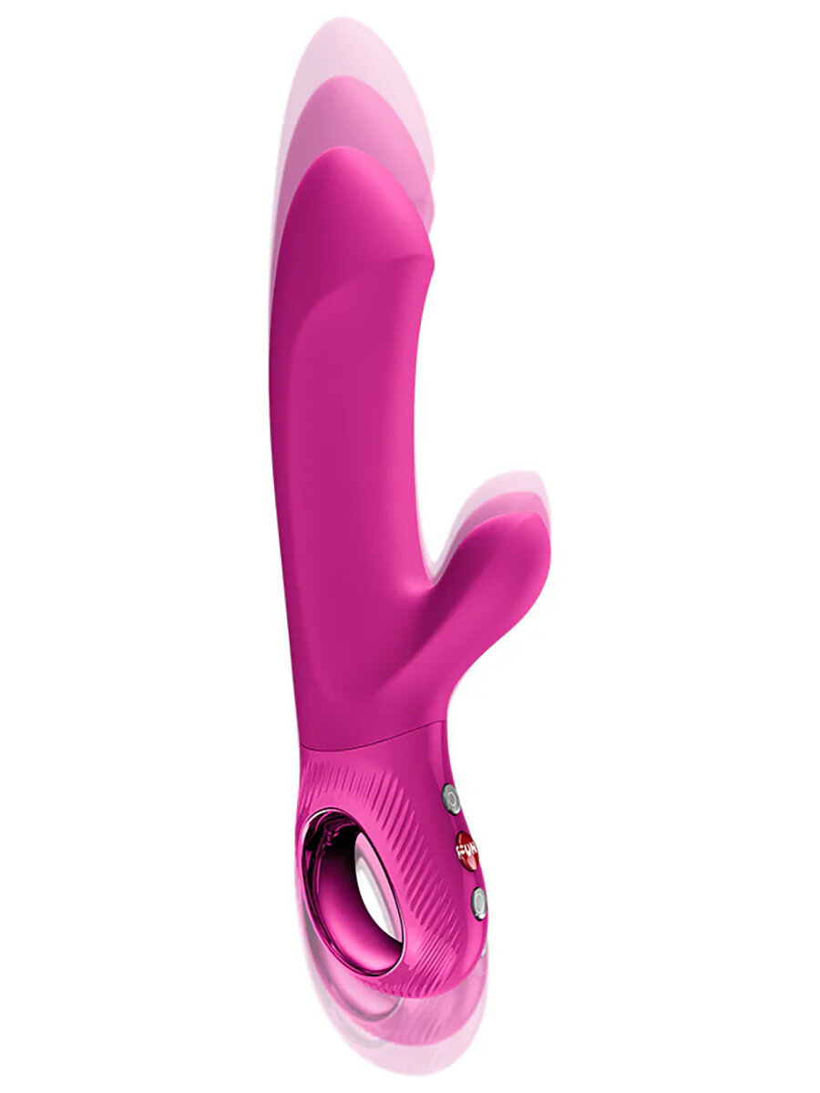 Вибропульсатор-кролик Fun Factory Bi Stronic Embrace, фуксия