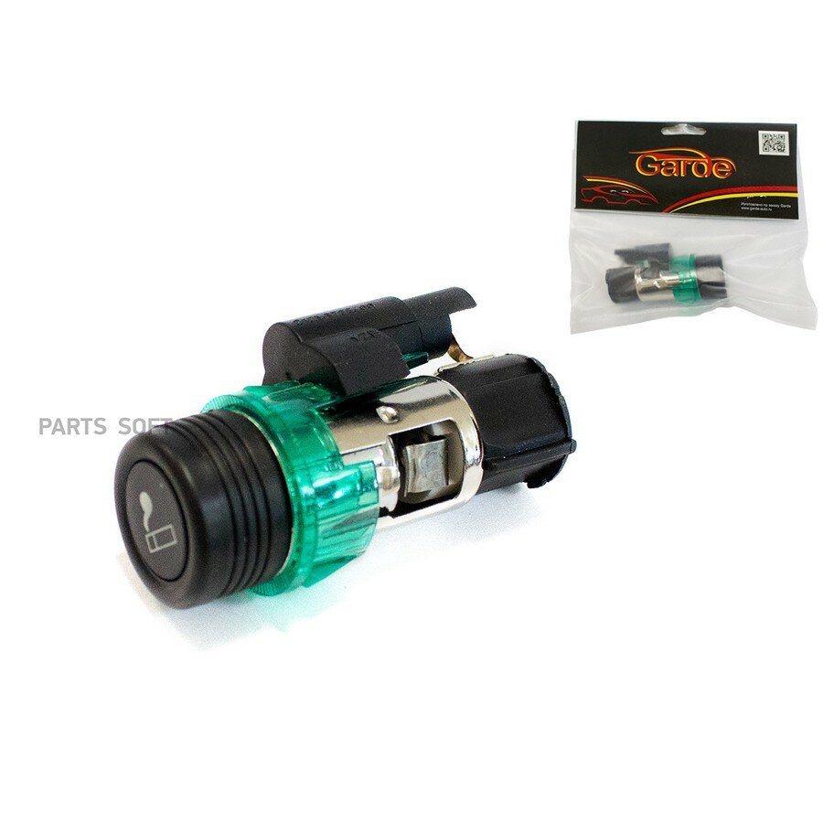 Прикуриватель 1118 Калина 2110-12 2113-15 2123 Chevrolet Niva 2170 Priora в сборе Garde GP2110 от официального дистрибьютора, GARDE, артикул GP2110