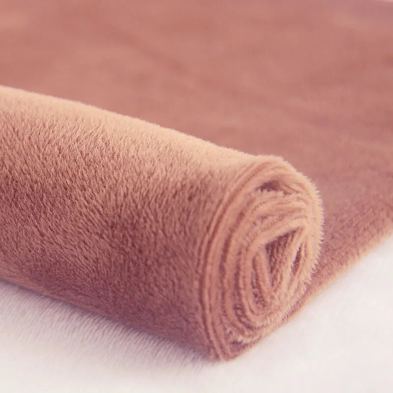 Booksew Velboa плюшевая ткань 40x50 см Коричневый, 40cmx50cm, R003-2