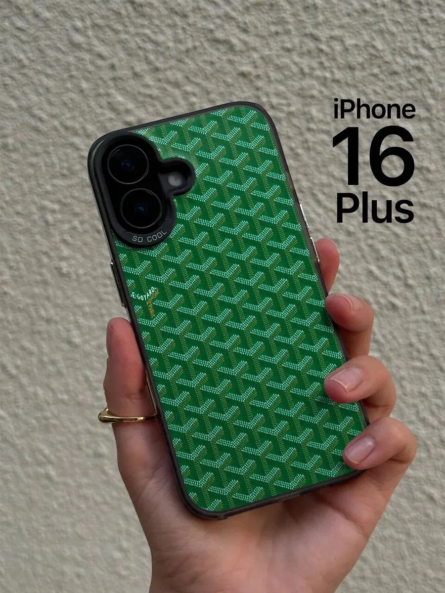 Чехол на Iphone 16 Plus goyard