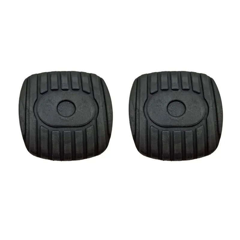 2X резиновая накладка на педаль тормозной муфты для Nissan Note 2006-2013 Cube 2009-2014 Tiida 2006-2013 черная резина # 46503-JX040