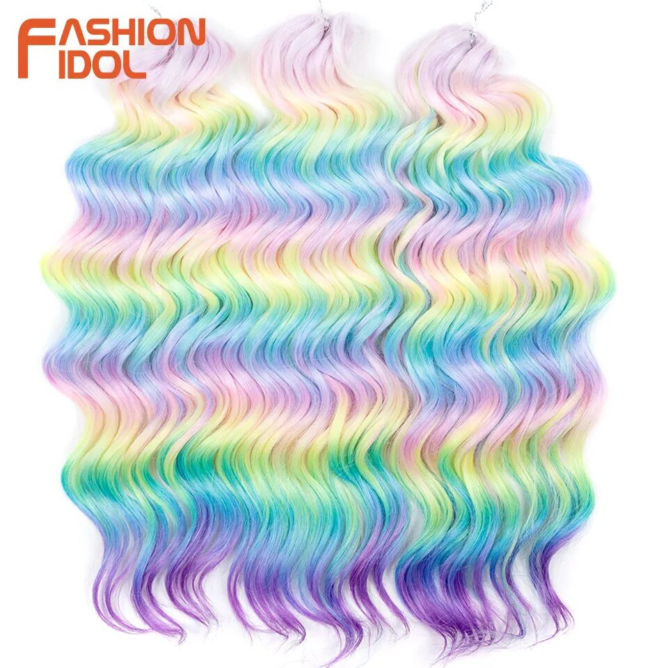 FASHION IDOL 24-дюймовые радужные косы