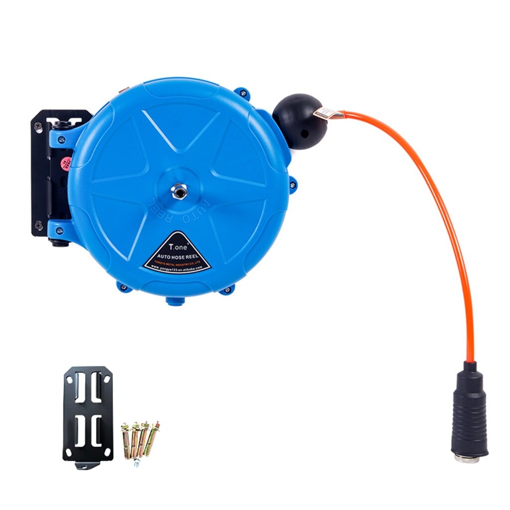 Воздуходувка, Автоматический выдвижной инструмент для продувки воздуховодов воздушным барабаном-синий