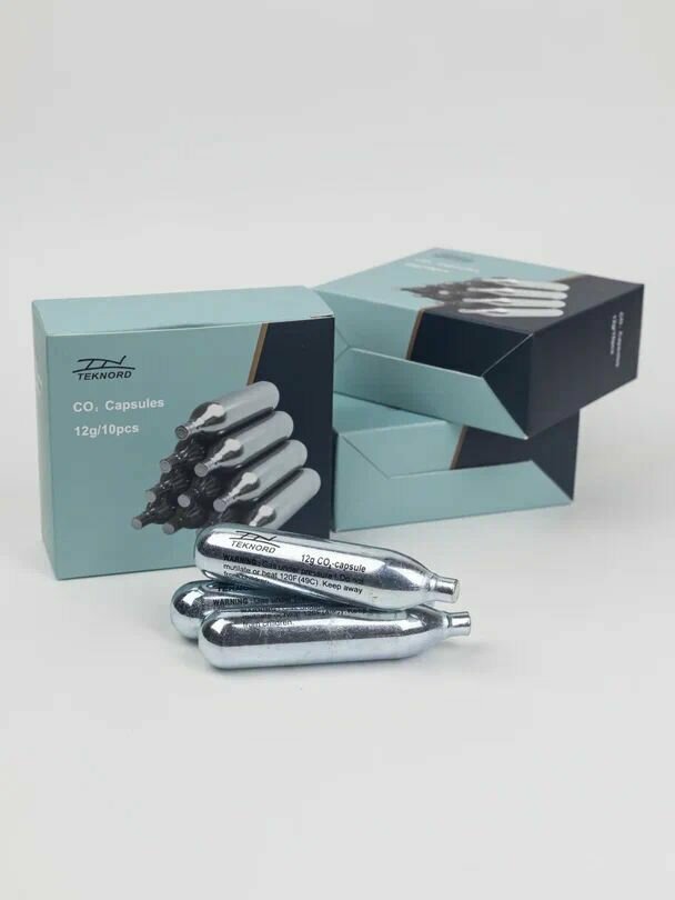 Баллончики CO2 "Teknord" для пневматического оружия 12г