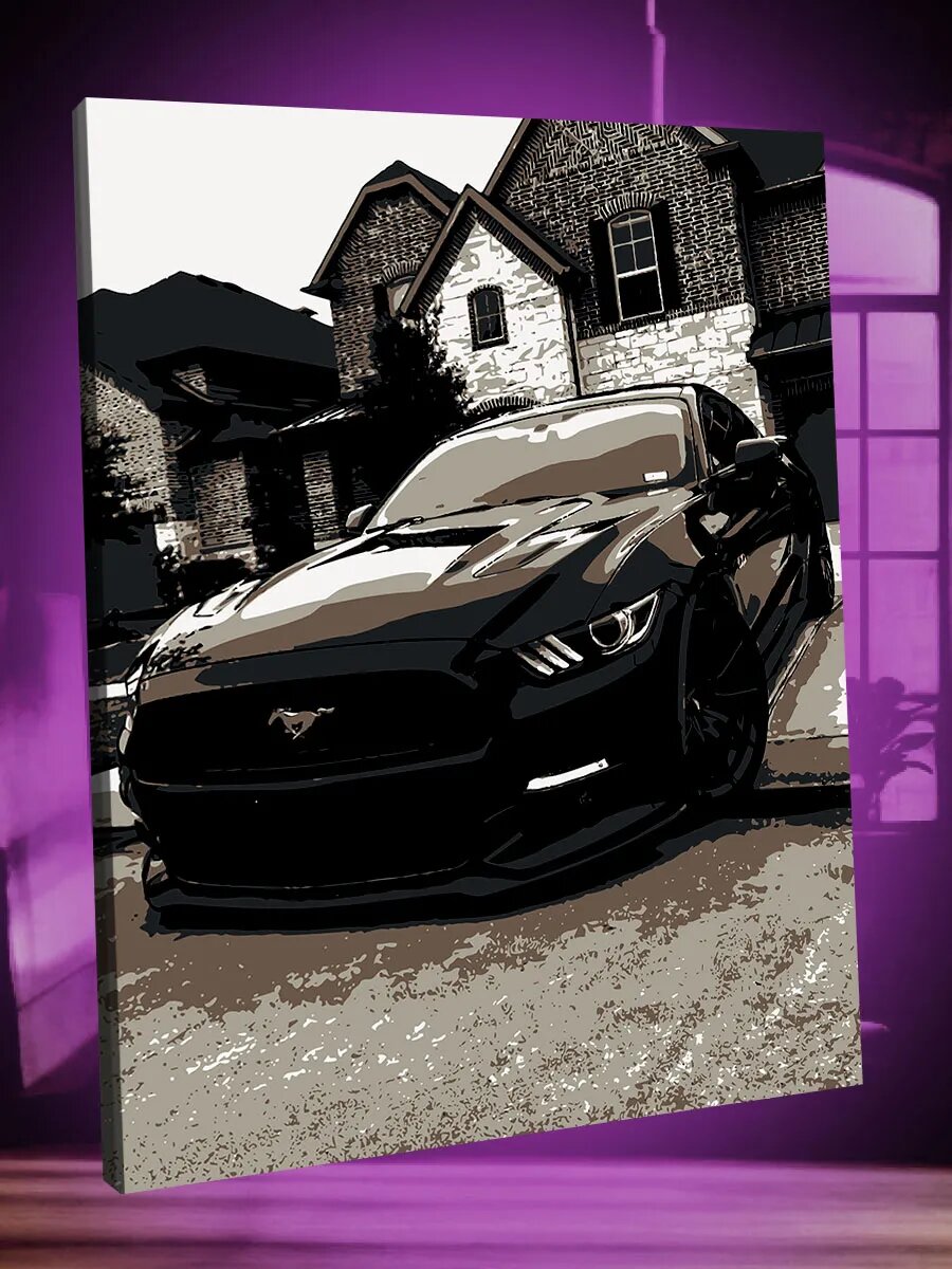 Картина по номерам Ford