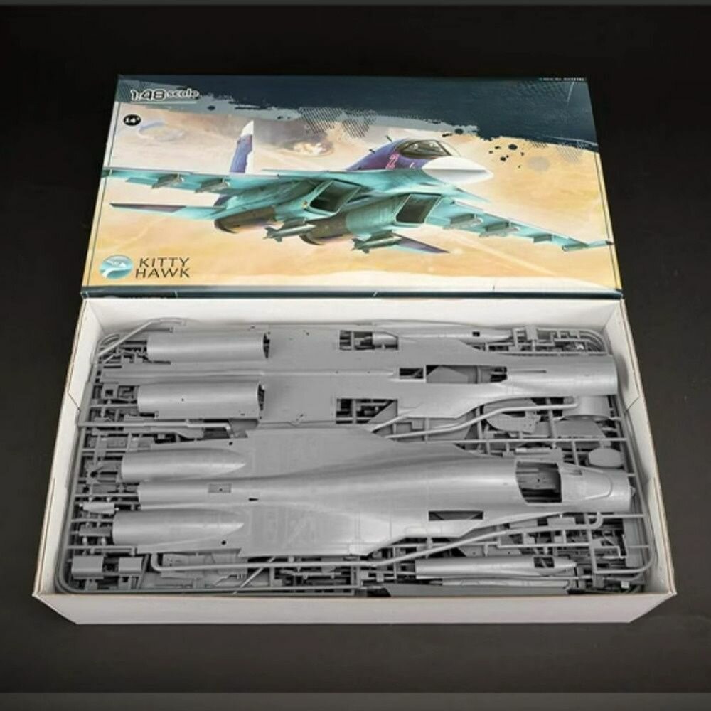 Kitty Hawk 80141 1/48 Российский Су-34 FullBack NEW самолета