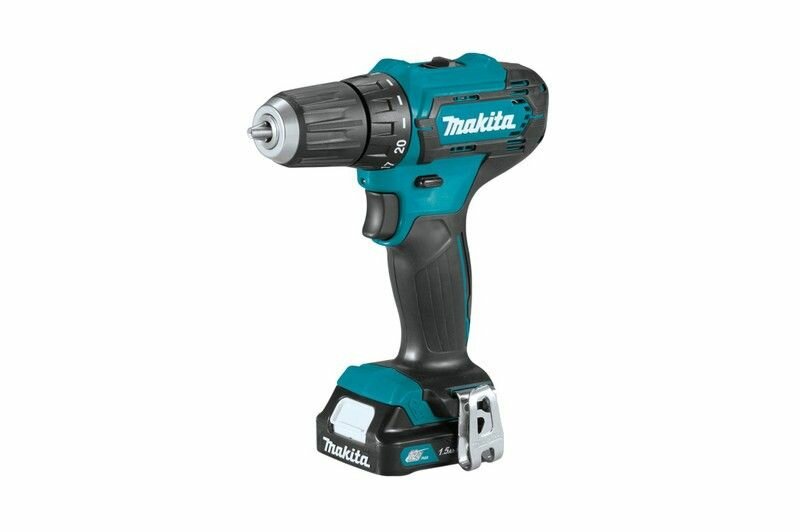 Аккумуляторная дрель-шуруповёрт Makita DF333DWYE, бесщеточный двигатель, 12 В