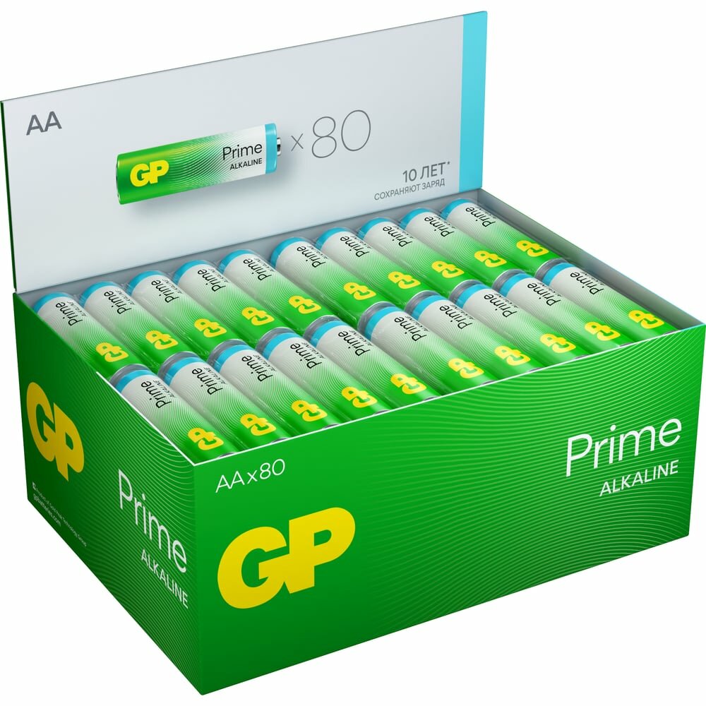 Алкалиновые батарейки GP super alkaline