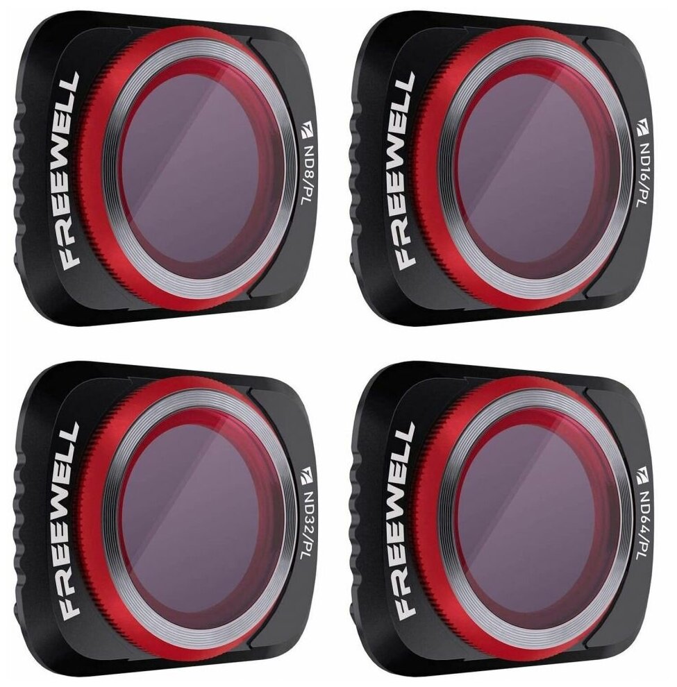 Набор фильтров для квадрокоптера DJI Mavic Air 2, Freewell FW-MA2-BRG