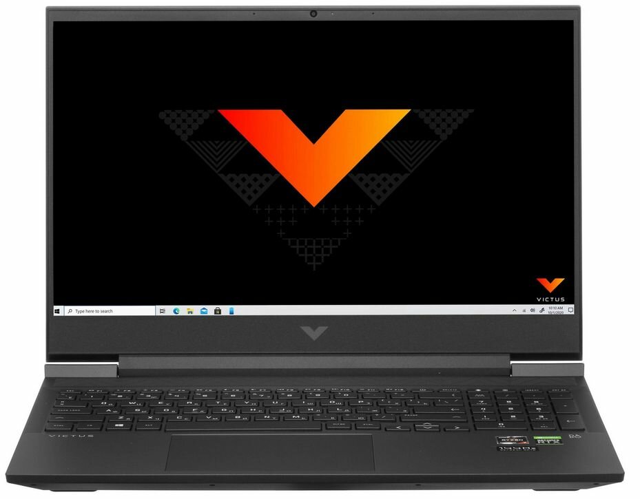 16.1" Ноутбук HP Victus 16-e0005ur (489J3EA) серебристый - 1920x1080, IPS, AMD Ryzen 7 5800H, ядра: 8 х 3.2 ГГц, 16 ГБ, SSD 1024 ГБ, GeForce RTX 3060 для ноутбуков - 6 ГБ, Windows 10 Home