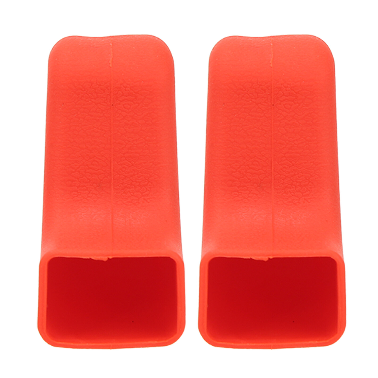 1 Пара Бампер Фаркоп Крышка Подушка Протектор Замена для Wrangler JK JL Gladiator TJ 2007-2023 Красный