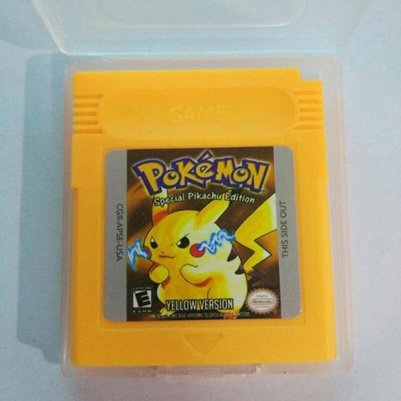 7 Pcs Игральные карты для Nintendo Pokemon Gbc Game Boy Корейской версии