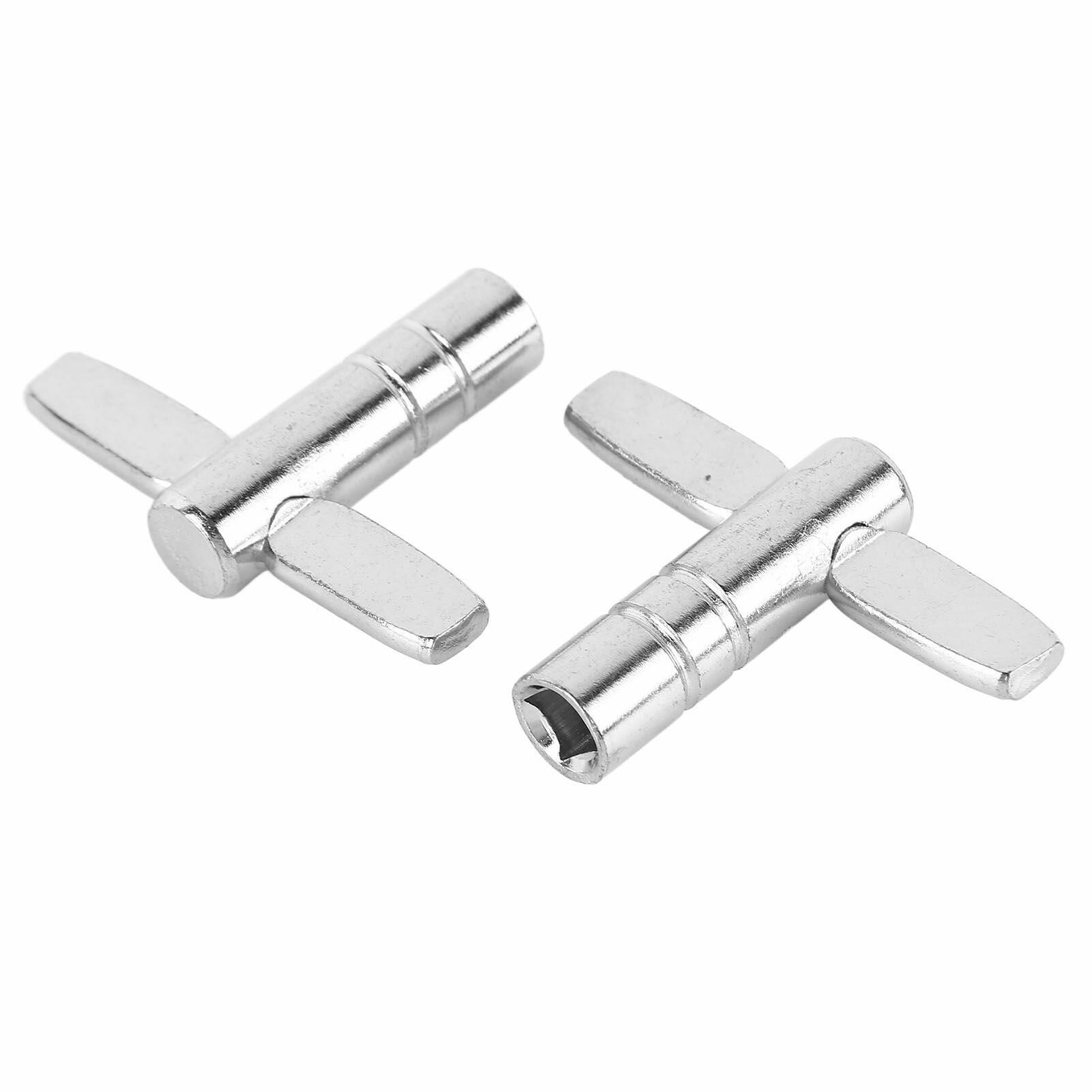 2шт барабанный ключ металлический многофункциональный портативный простой в эксплуатации ключ для настройки барабана тюнер